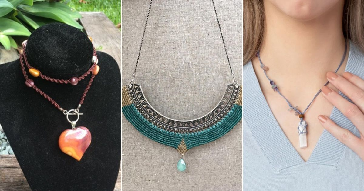 12 Macrame Knots to Elevate Your Necklace Designs ⋆ GreatThingsFirst