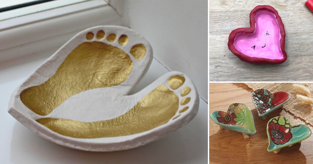 7 Clay-Footed Heart Bowls You Can Handcraft at Home ⋆ GreatThingsFirst