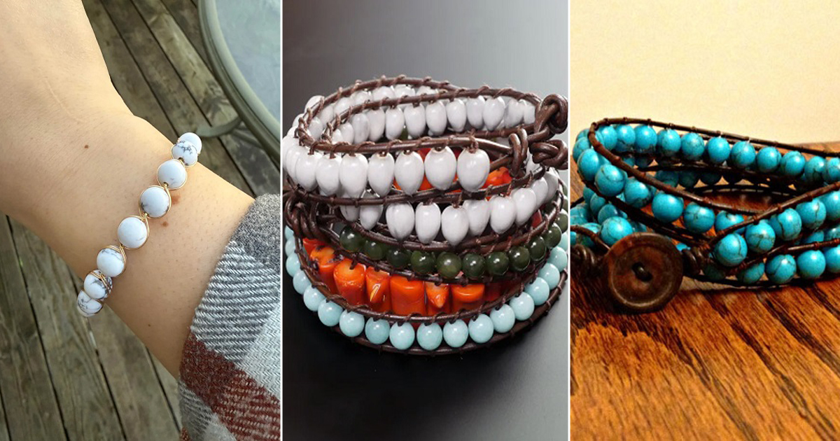 12 Beautiful DIY Wrap Bracelets and Ideas With Beads ⋆ GreatThingsFirst
