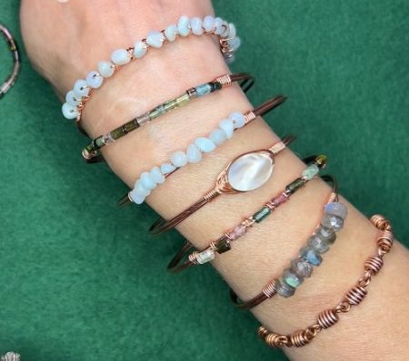 10 Wire Bangle Bracelet Ideas Everyone Is Making Right Now ⋆ ...