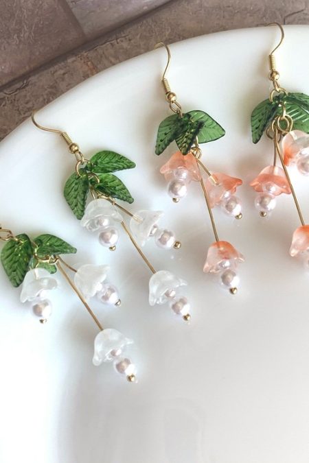 15 Dangle Drop Flower Earrings on Pinterest ⋆ GreatThingsFirst