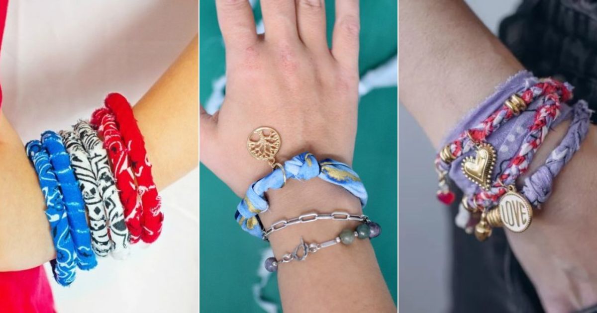 9 Stylish Bandana Bracelet Free Designs and Ideas ⋆ GreatThingsFirst