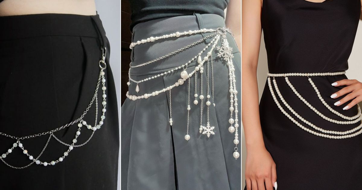 10 DIY Classy Layered Pearl Waist Chains ⋆ GreatThingsFirst