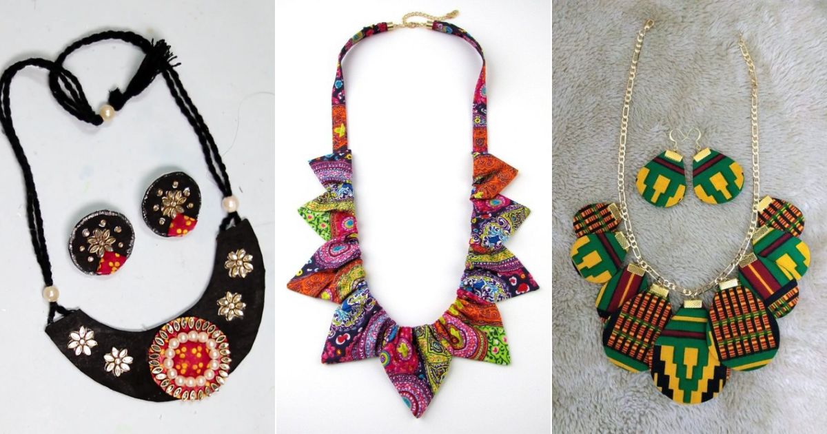 15 Fabric Jewelry Free Patterns That Look Expensive ⋆ GreatThingsFirst