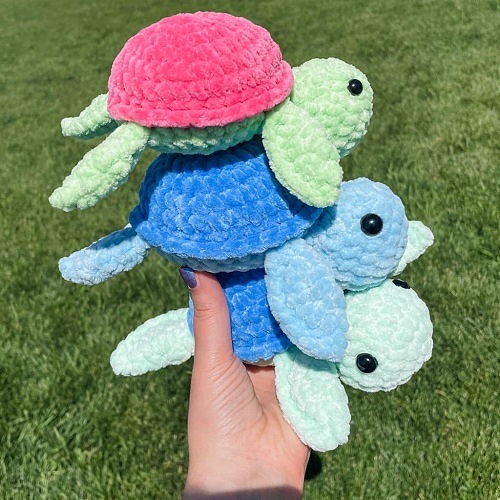 11 DIY Crochet Sea Turtle Patterns ⋆ GreatThingsFirst