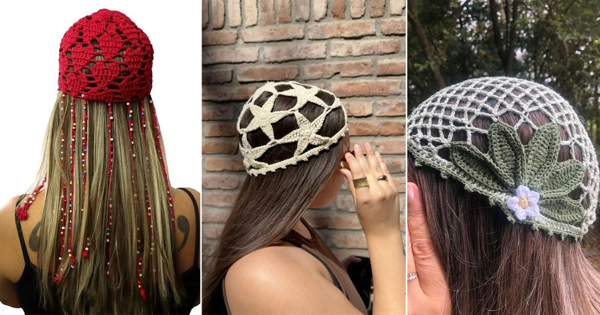 8 Free Crochet Cotton Mesh Hat Patterns for Summer ⋆ GreatThingsFirst